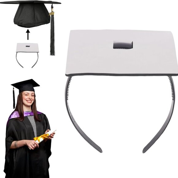 Other | Graduation Cap Headband Grad Caps Headband Insert Adjustable ...